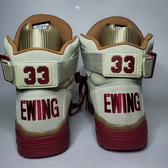 Ewing Athletics | Shoes | Patrick Ewing 33 Hi Taupe Clay Maroon ...